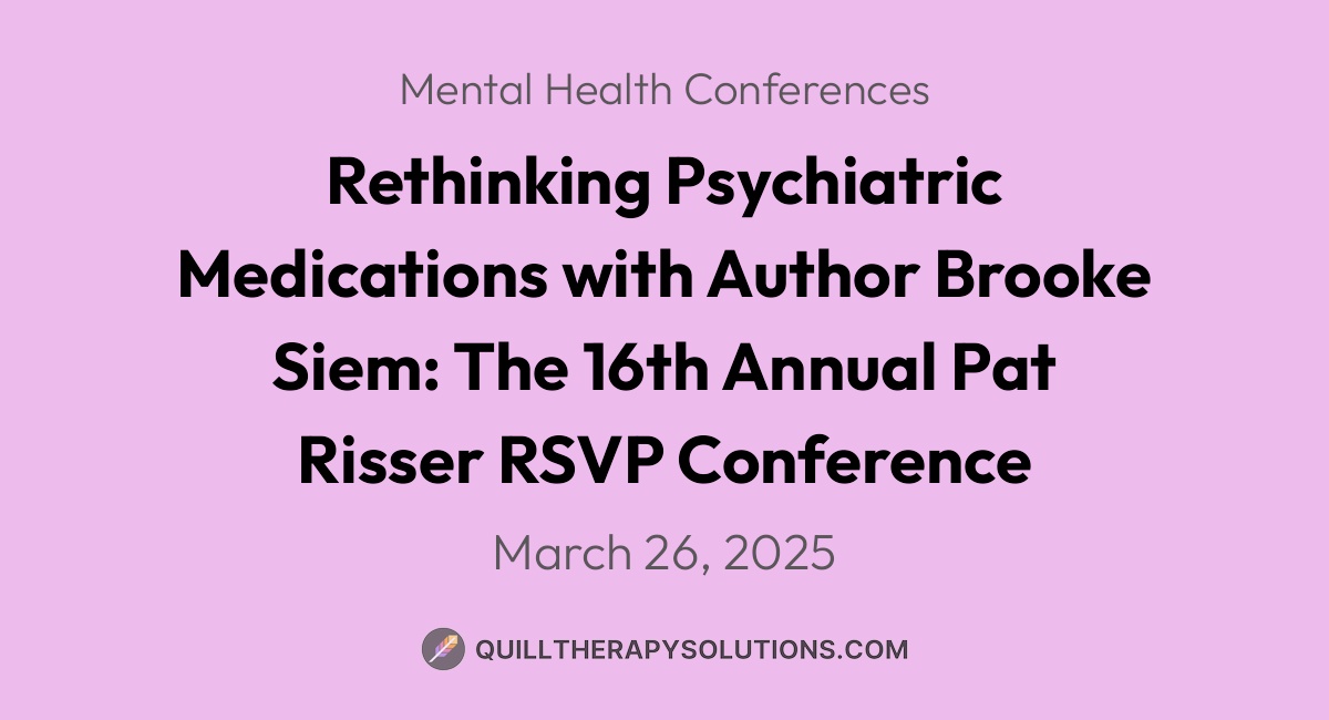 Rethinking Psychiatric Medications with Author Brooke Siem: The 16th ...