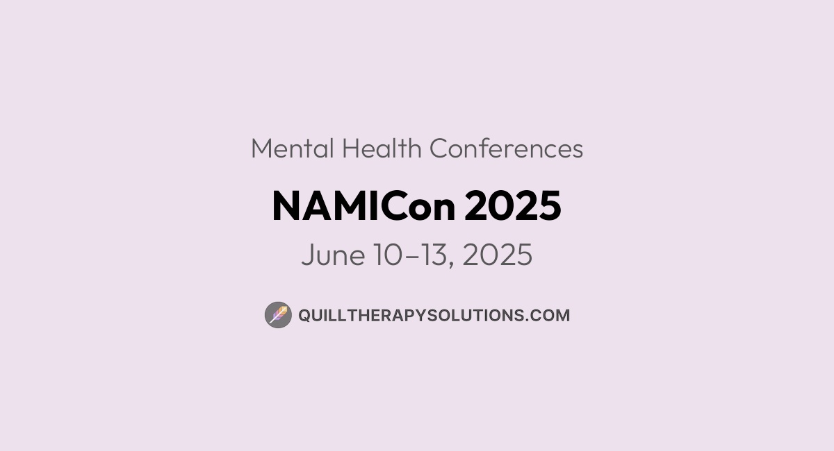 NAMICon 2025 | Quill Therapy Solutions