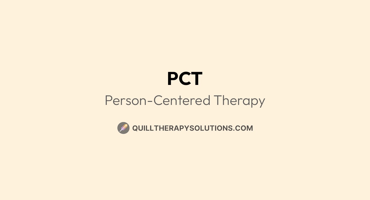 PCT: Person-Centered Therapy | Quill Therapy Solutions