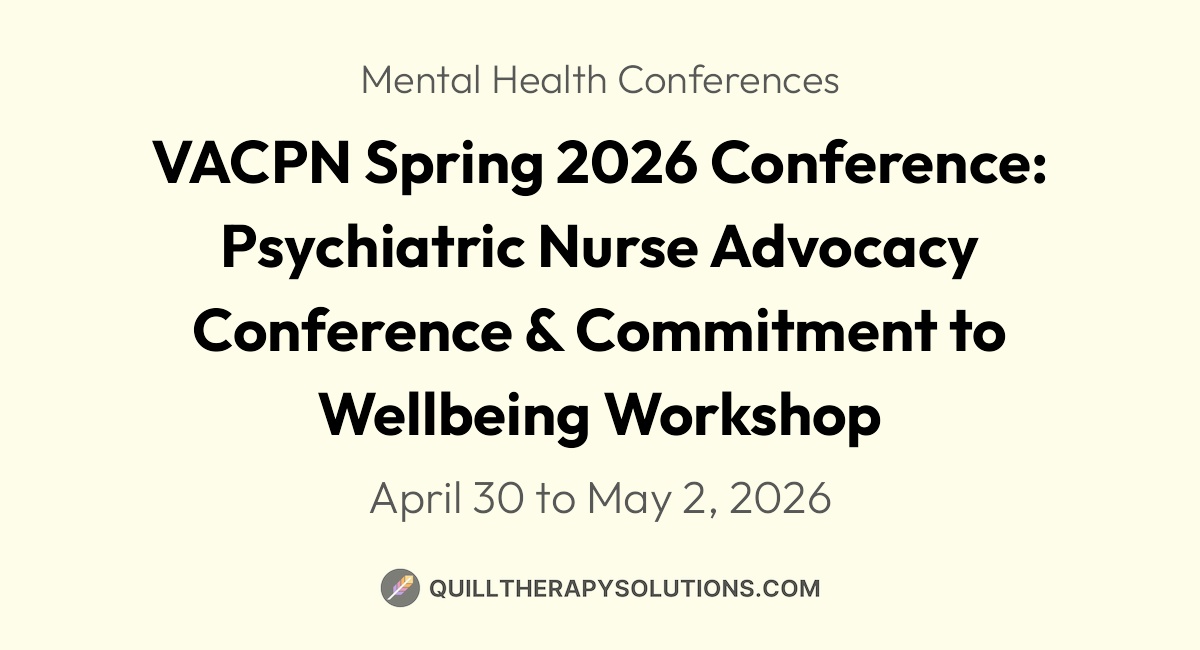 VACPN Spring 2026 Conference: Psychiatric Nurse Advocacy Conference ...