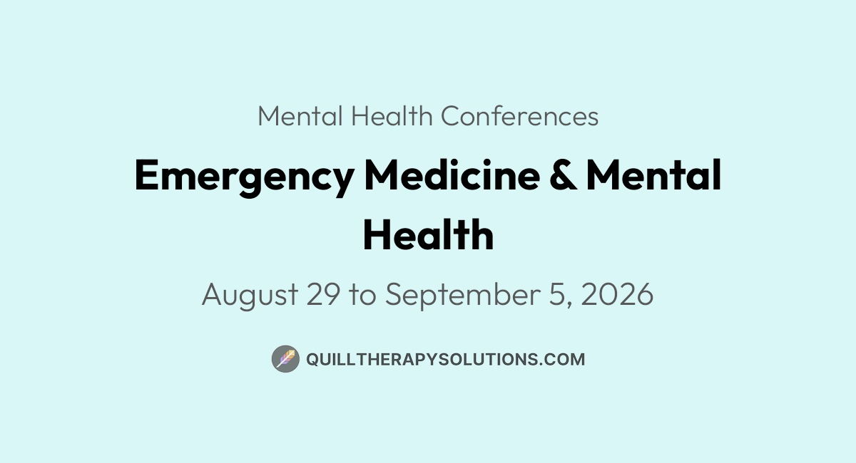 Emergency Medicine & Mental Health | Quill Therapy Solutions