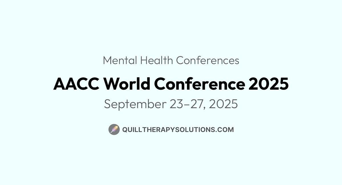AACC World Conference 2025 | Quill Therapy Solutions