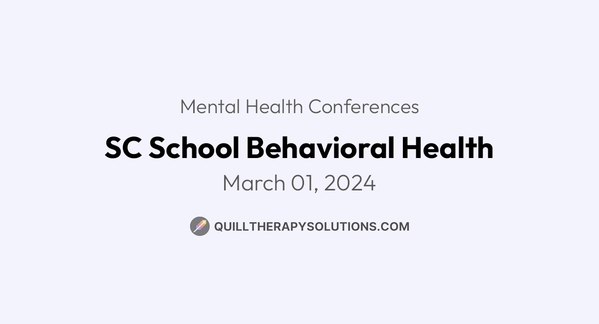 SC School Behavioral Health | Quill Therapy Solutions