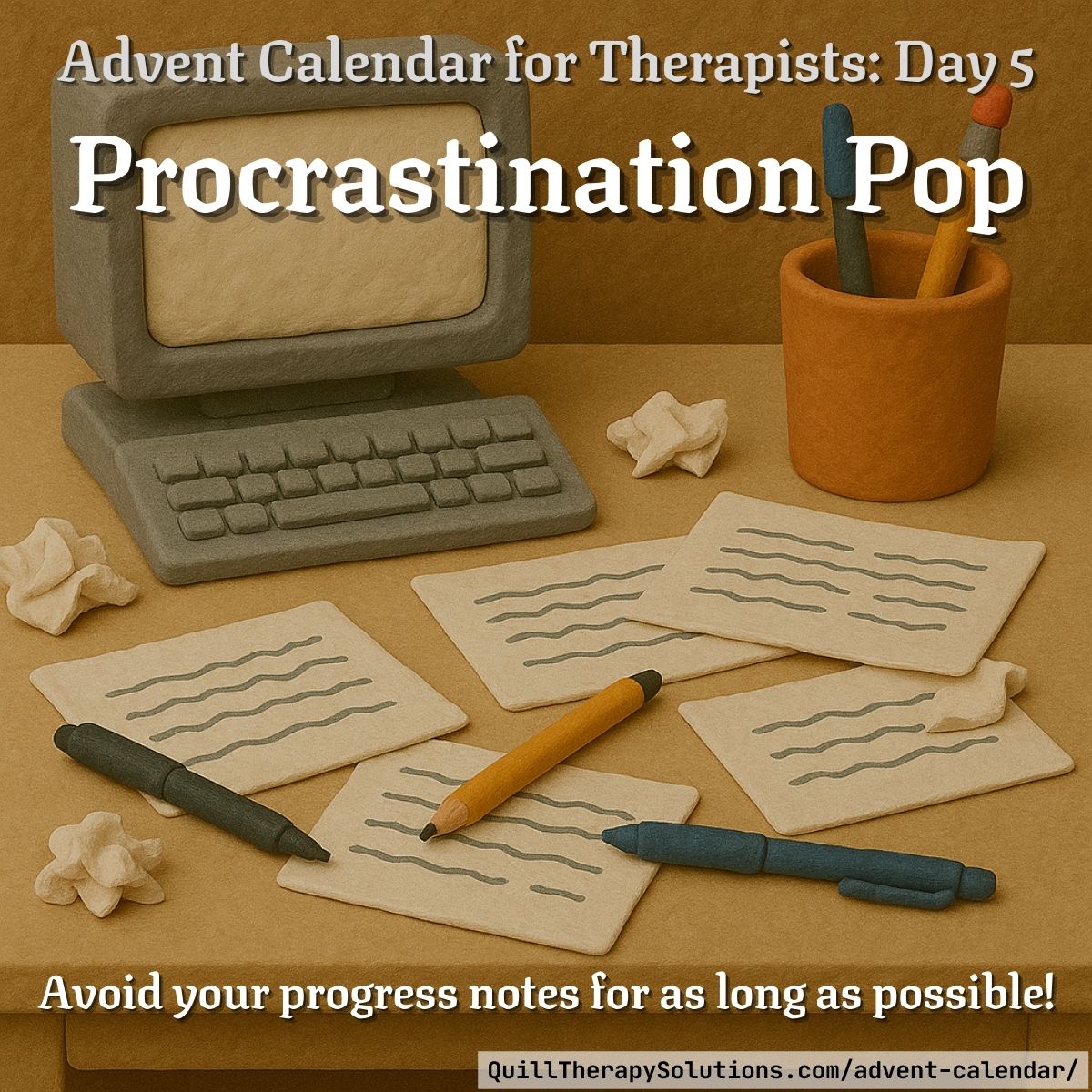 Procrastination Pop | Quill Therapy Solutions