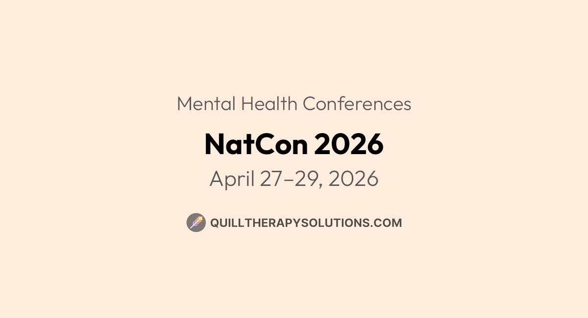 NatCon 2026 | Quill Therapy Solutions